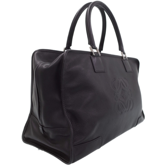 Loewe | Bags | Loewe Bag Black Boston Handbag Amazona | Poshmark